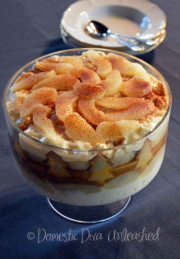 Caramel & Pear Trifle — Domestic Diva Unleashed